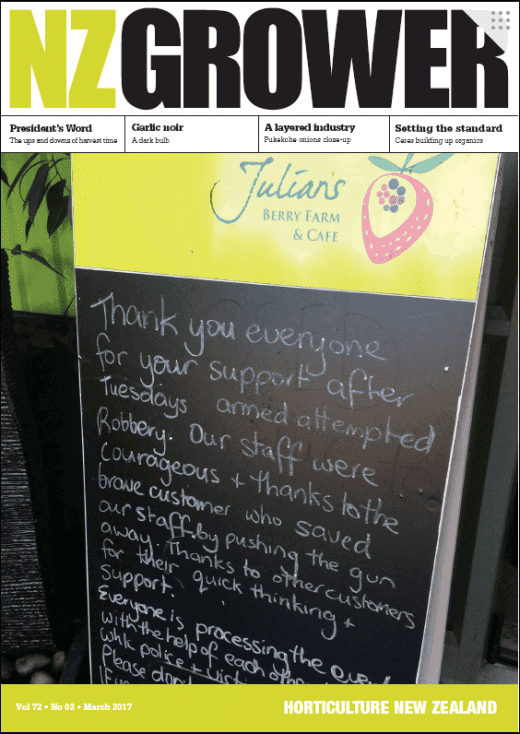 NZ Grower Magazine: Insights for Vegetable and Berryfruit Growers